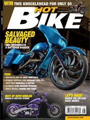 Volume 43, Number 8 Hot Bike Table of Contents | Hot Bike Magazine