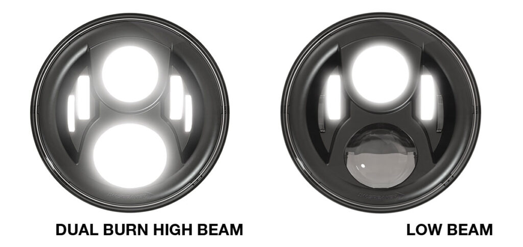J.W. Speaker's Dual Burn Headlight | Hot Bike Magazine