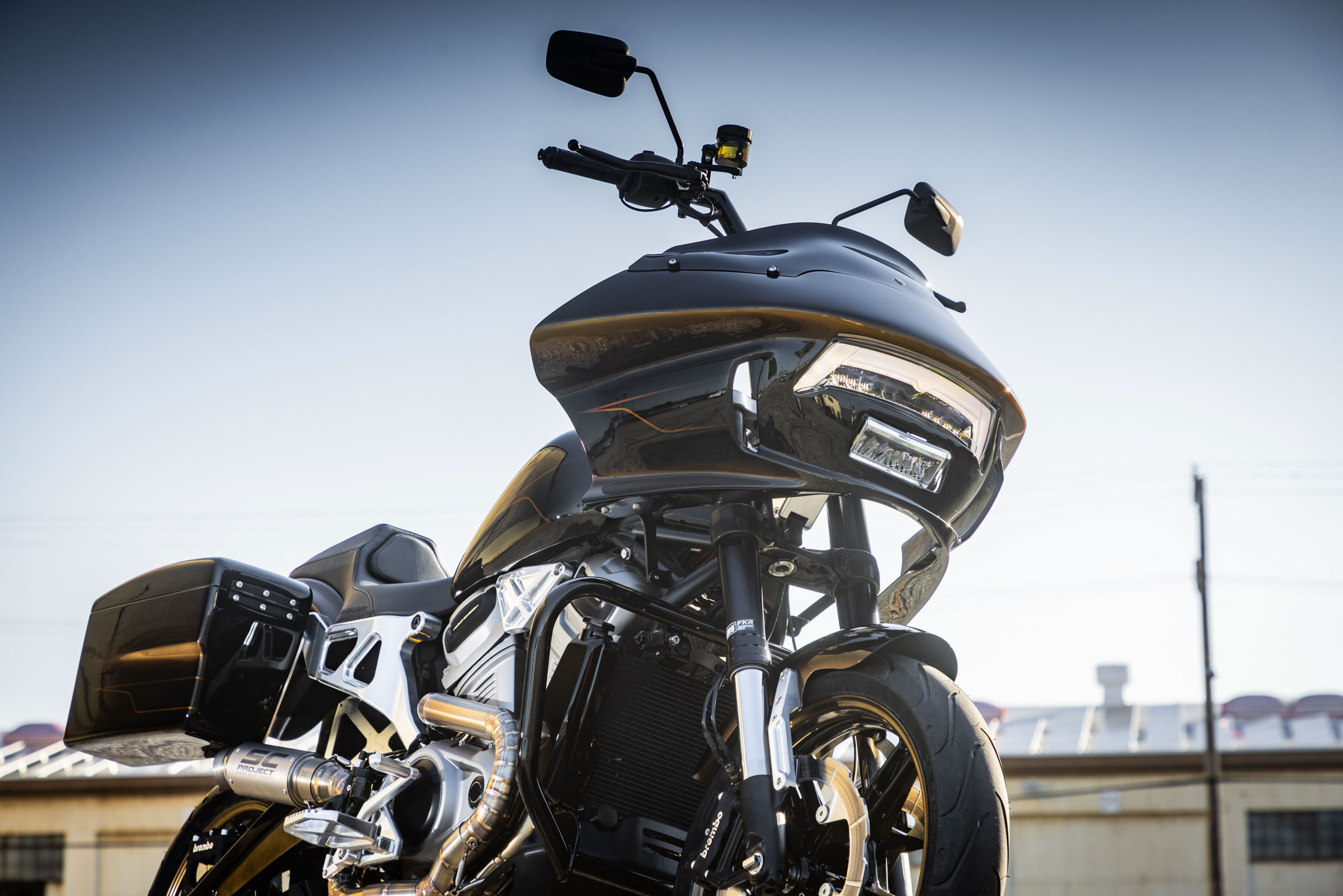 Custom harley fairings store