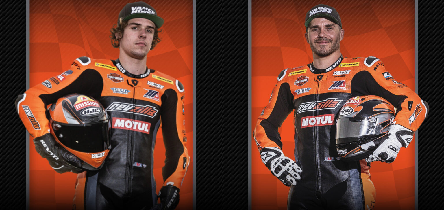 Gillim and Landers Return to Vance & Hines/Revzilla/Motul Harley KOTB ...